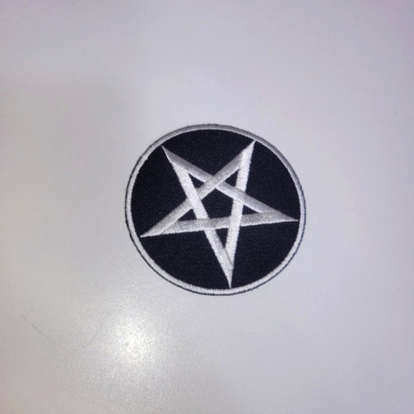 Accessories | Pentagram Embroidered Patch 275 | Poshmark